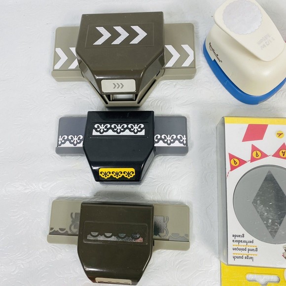 Stampin' Up! | Office | Lot 28 Paper Punches Borders Corners Shapes ...